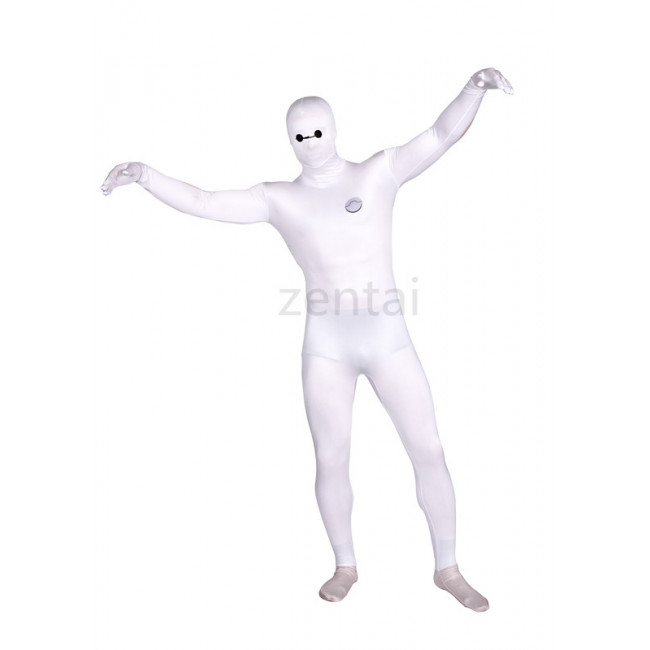 Big Hero 6 Baymax Full Body Zentai Suit /Buy white Baymax Full Body ...