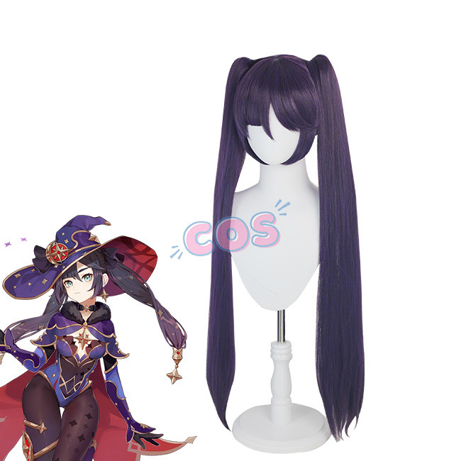 Genshin Impact Cosplay Wig | Mona Megistus Wig