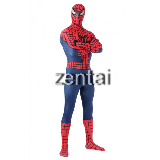 Halloween Amazing Spiderman Cosplay Zentai Suit/ Buy full body Lycra ...