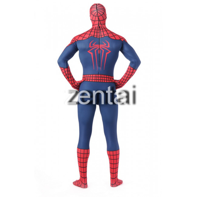 Halloween Amazing Spiderman Cosplay Zentai Suit/ Buy full body Lycra ...