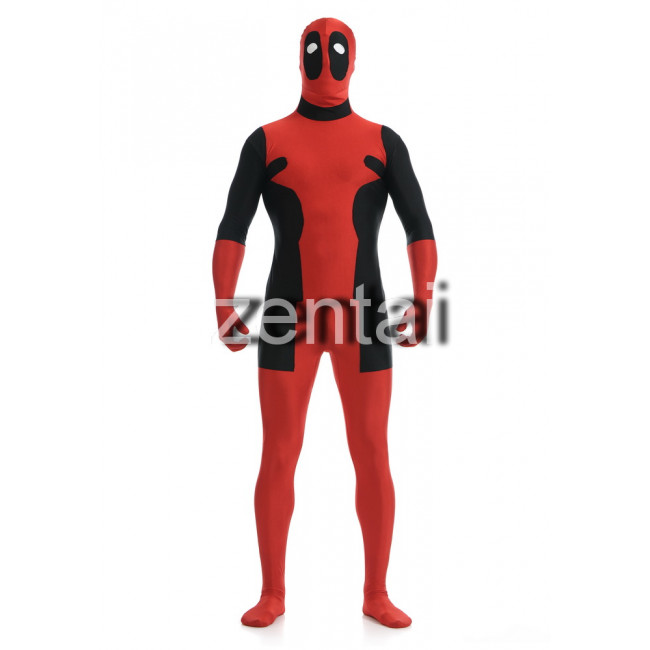Deadpool Full Body Zentai Suit/Buy Full Body Deadpool Wade Wilson ...