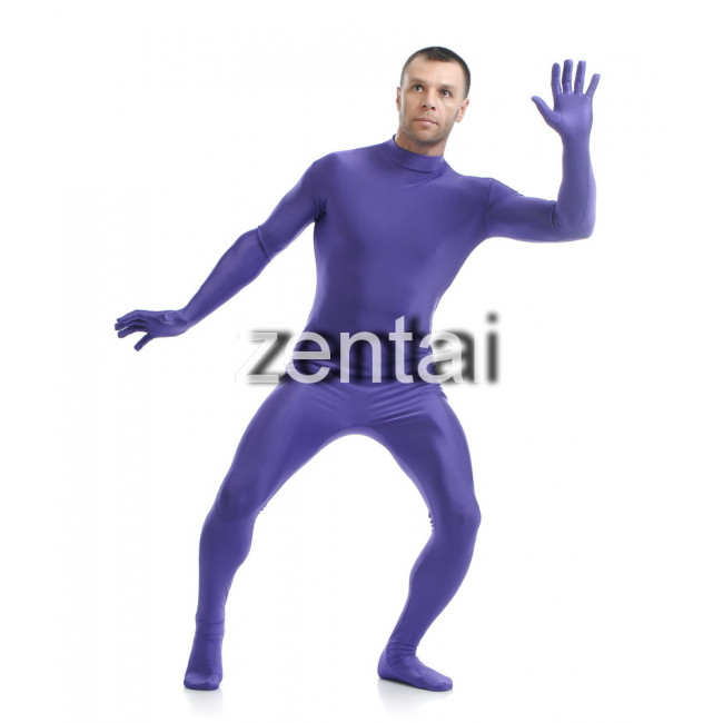 Man's Full Body Royal Blue Color Zentai/ Royal Blue Full Body Spandex ...
