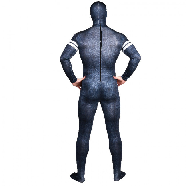 Halloween Captain America Full Body Zentai Suit/Buy Full Body Captain ...