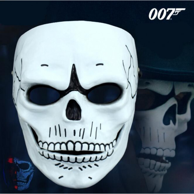 Collector's Edition 007 Spectre Skull Mask/Spectre White Skull Cosplay ...