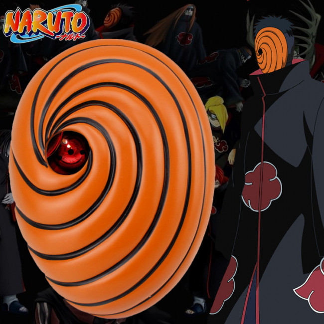 Uchiha Obito Cosplay Mask /Naruto Masquerade Tobi Mask Uchiha Obito ...
