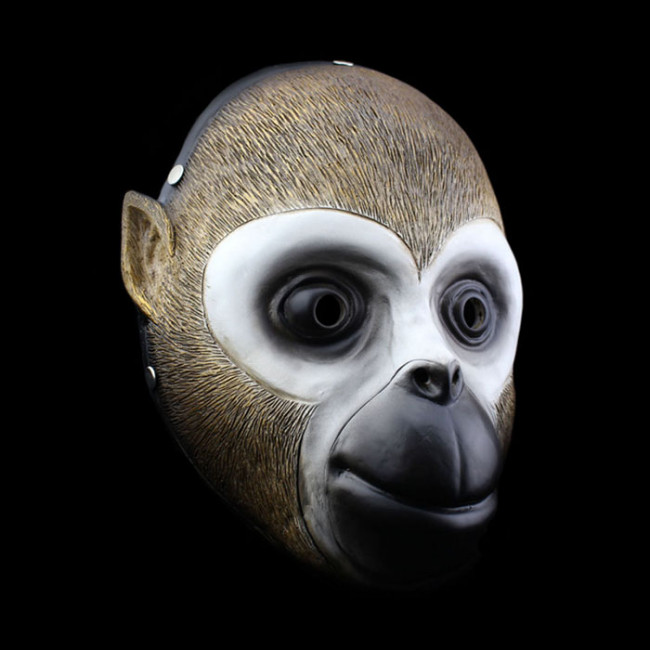 Robber Monkey Mask | Robber Monkey Cosplay Mask | Payday 2 Mask ...