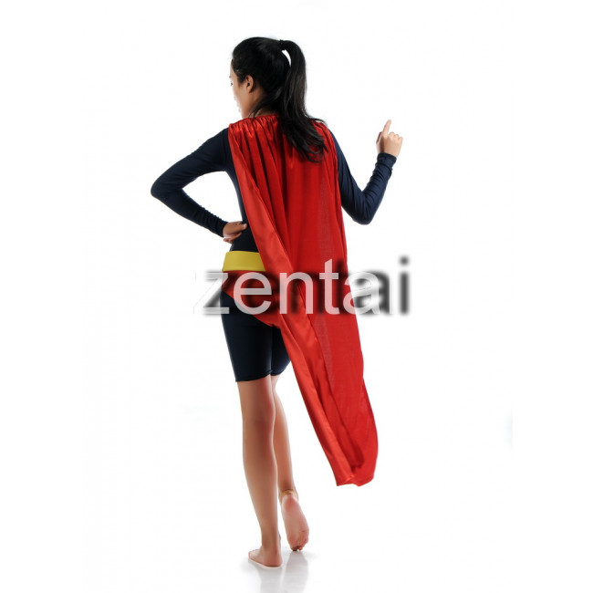 Sexy Female Superman Black Zentai Suit/Buy Black Color Sexy Female ...