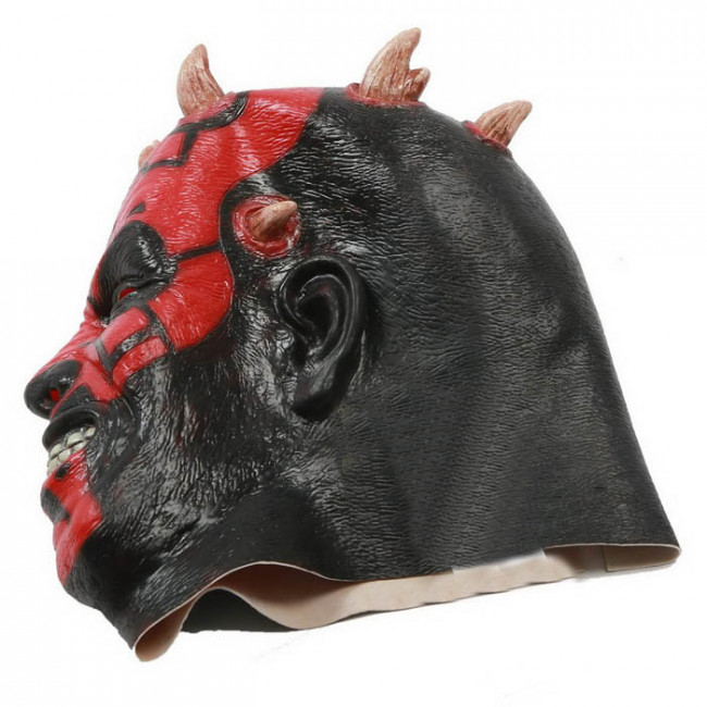 Halloween Star Wars Darth Maul Cosplay Mask/Halloween Horror Mask for ...