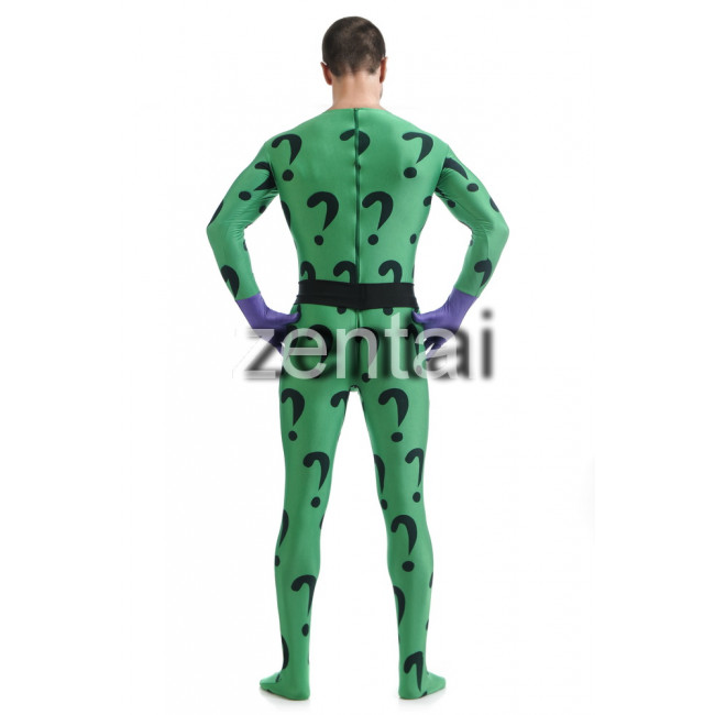 The Riddler Full Body Cosplay Zentai Suit/Buy Full Body The Riddler ...