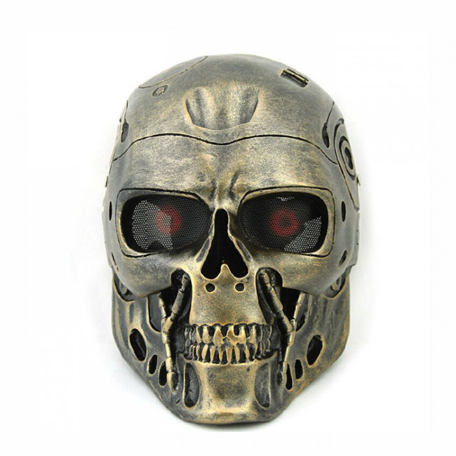 The Terminator Movie T-800 Robot Cosplay Mask/T-800 Robot Cosplay Mask ...