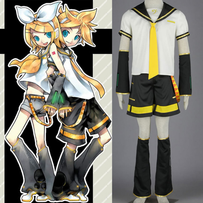 Kagamine Len Cosplay Costume | Kagamine Len Outfit | Vocaloid Cosplay ...
